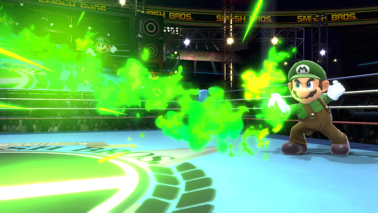 Mario Lime Fire Mod for Super Smash Bros. Ultimate | SSBU Mods