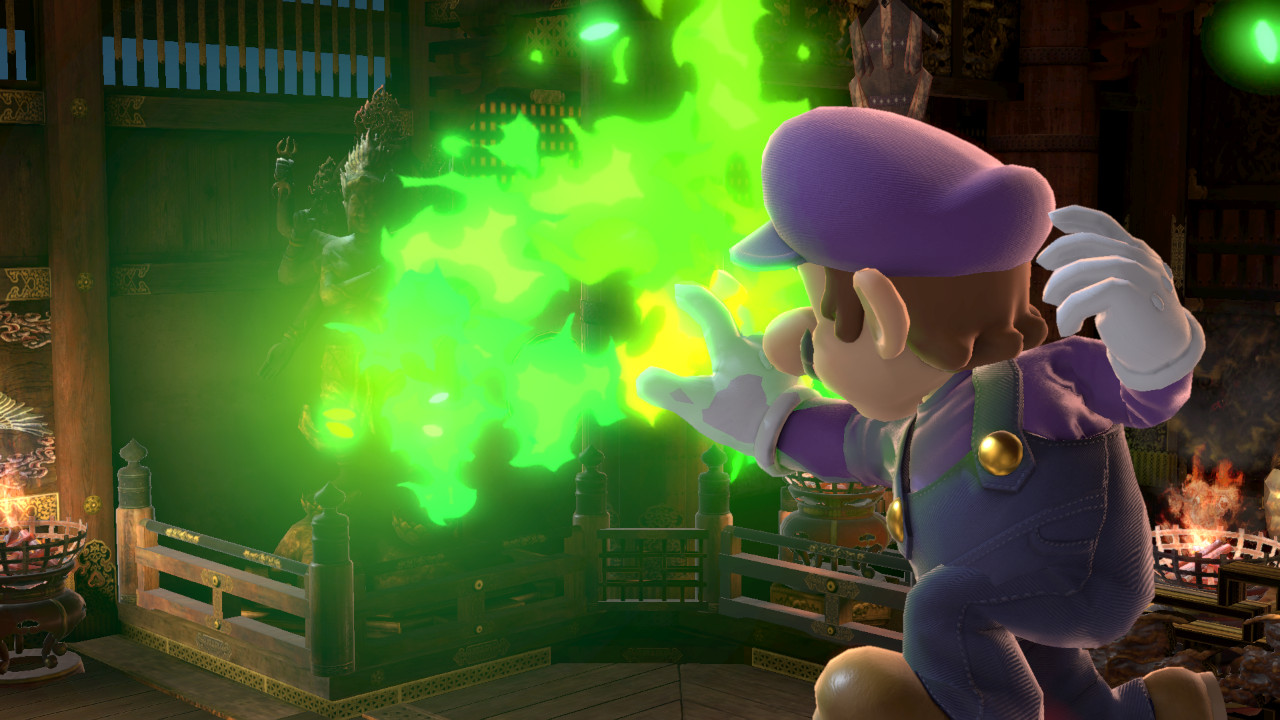 Mario Lime Fire Mod for Super Smash Bros. Ultimate | SSBU Mods