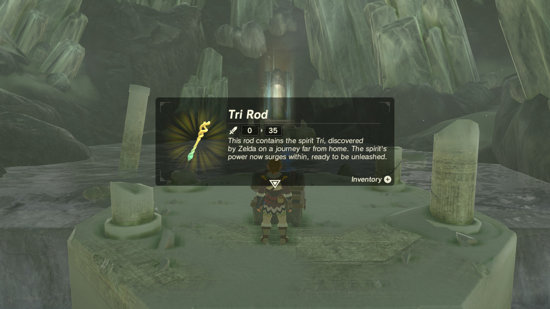 Tri Rod from Echoes of Wisdom Mod for The Legend of Zelda: Breath of ...