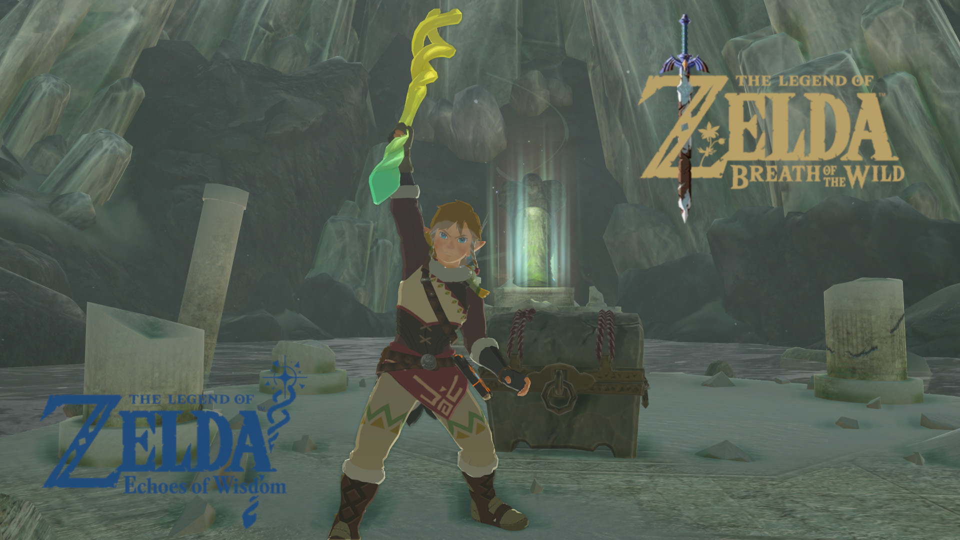 Tri Rod from Echoes of Wisdom Mod for The Legend of Zelda: Breath of ...