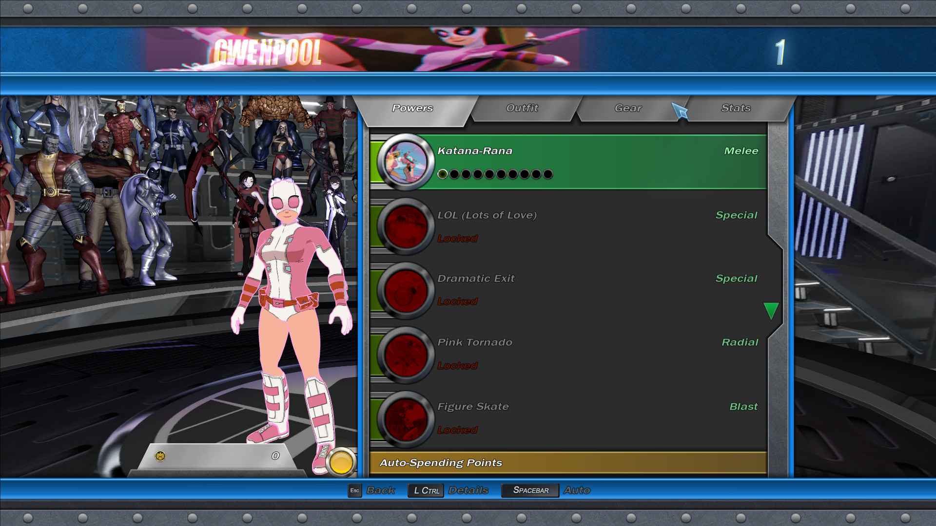Cel-Shaded Gwenpool Mod for Marvel: Ultimate Alliance | MUA Mods