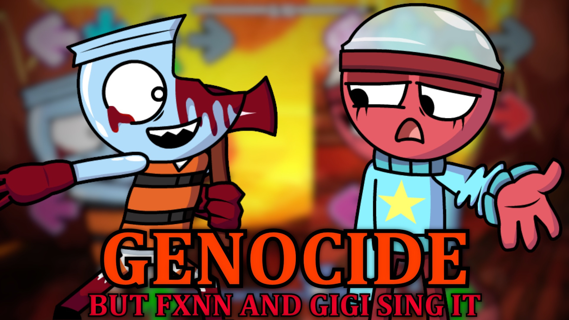 Genocide Revival but FxNN and Gigi Sing It Mod for Friday Night Funkin ...