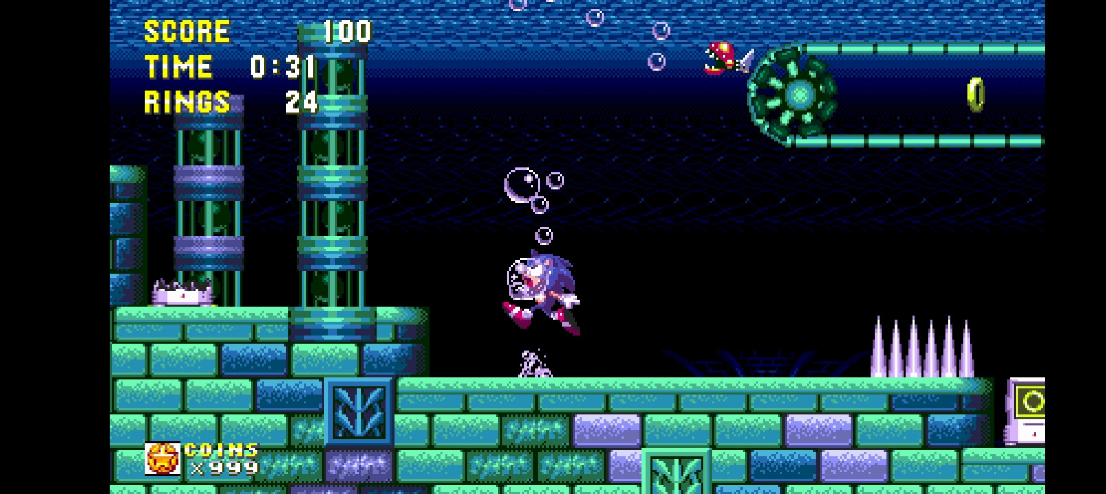 Sonic origins bubble scale recreation Mod for Sonic 3 A.I.R. | S3AIR Mods