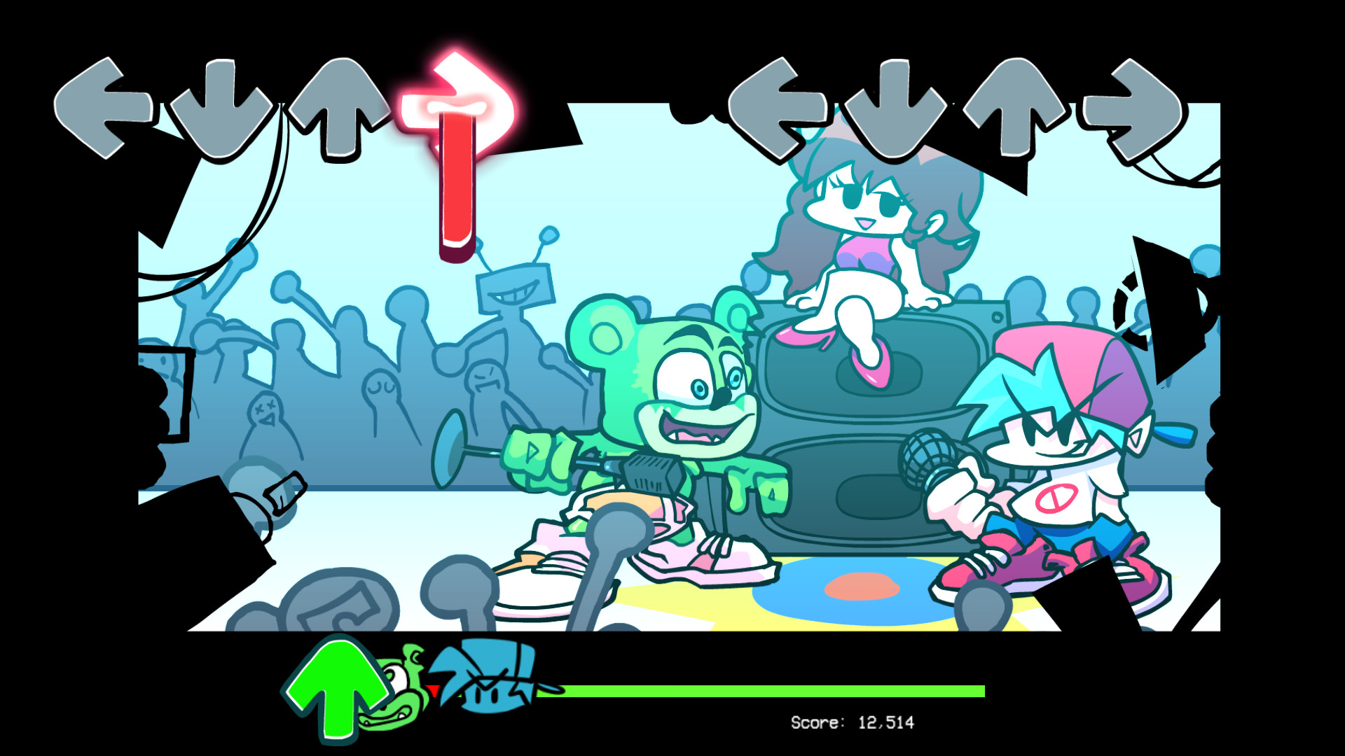 FNF: GUMMIBAR! Mod for Friday Night Funkin' | FNF Mods