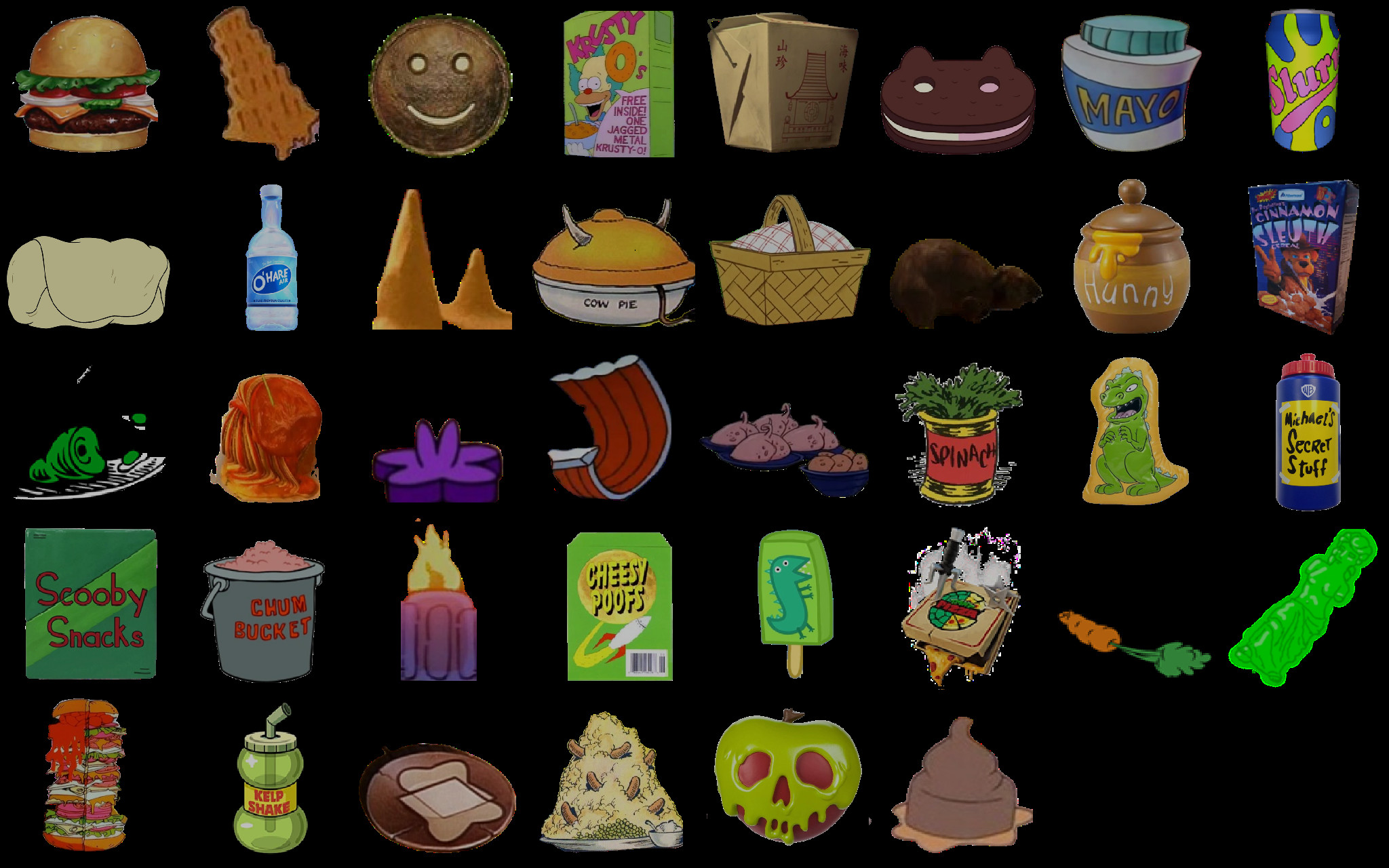 Cartoon Food Mod for Super Smash Bros. Ultimate | SSBU Mods