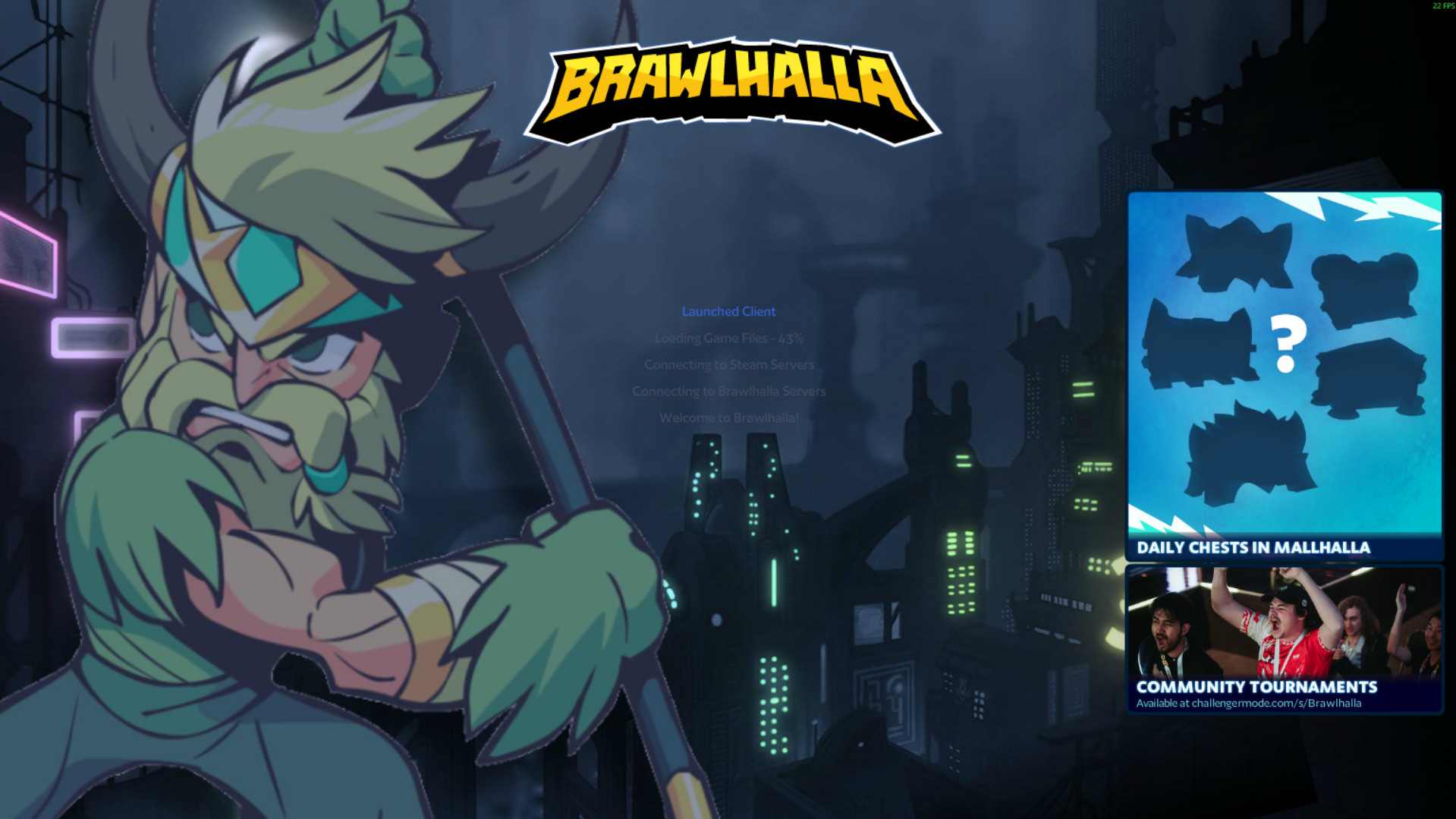 Miami Dome Title screen Mod for Brawlhalla | BHalla Mods