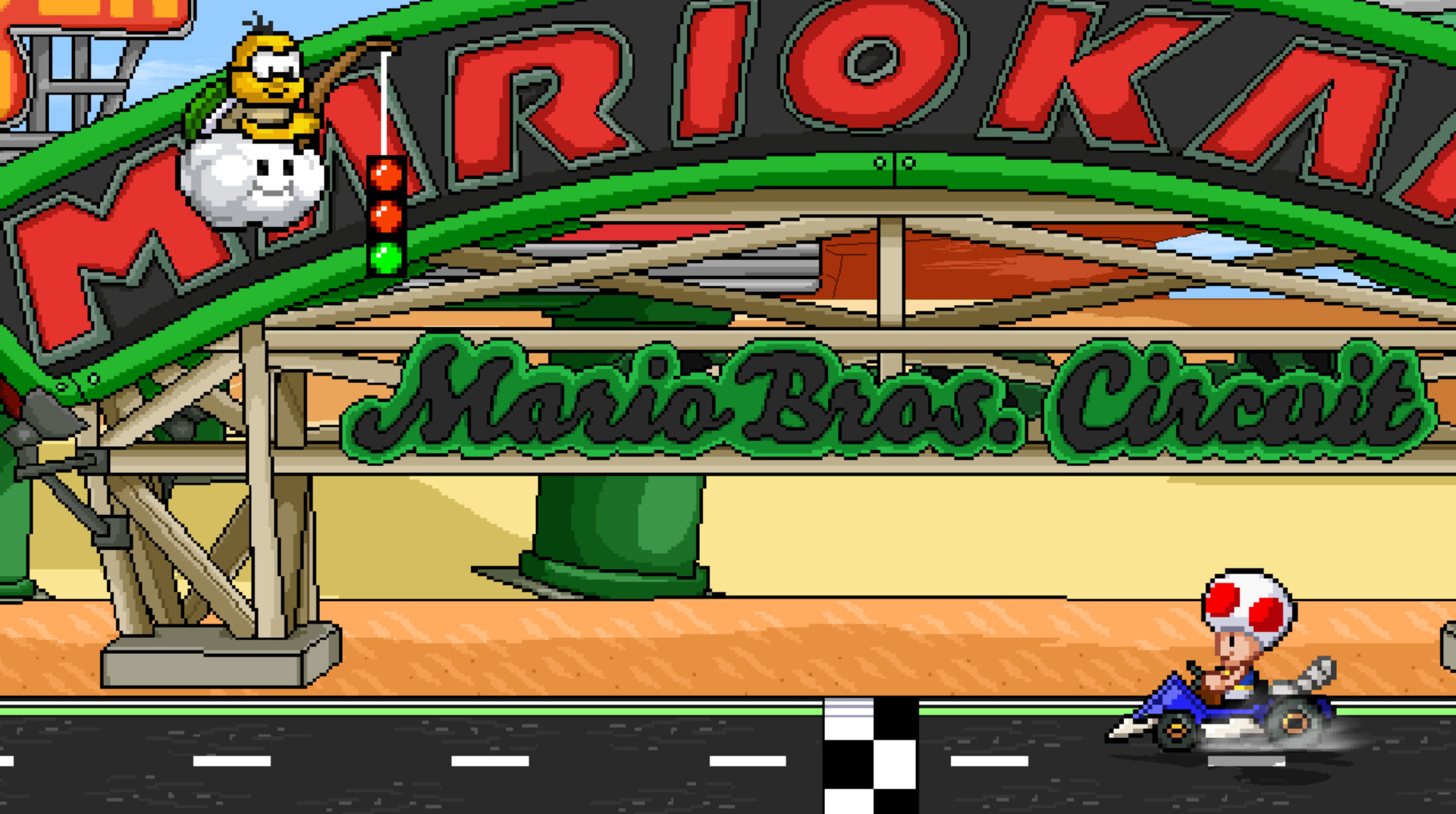 Mario Bros. Circuit - Mario Kart World (9.6/CMC+) Mod for Super Smash ...