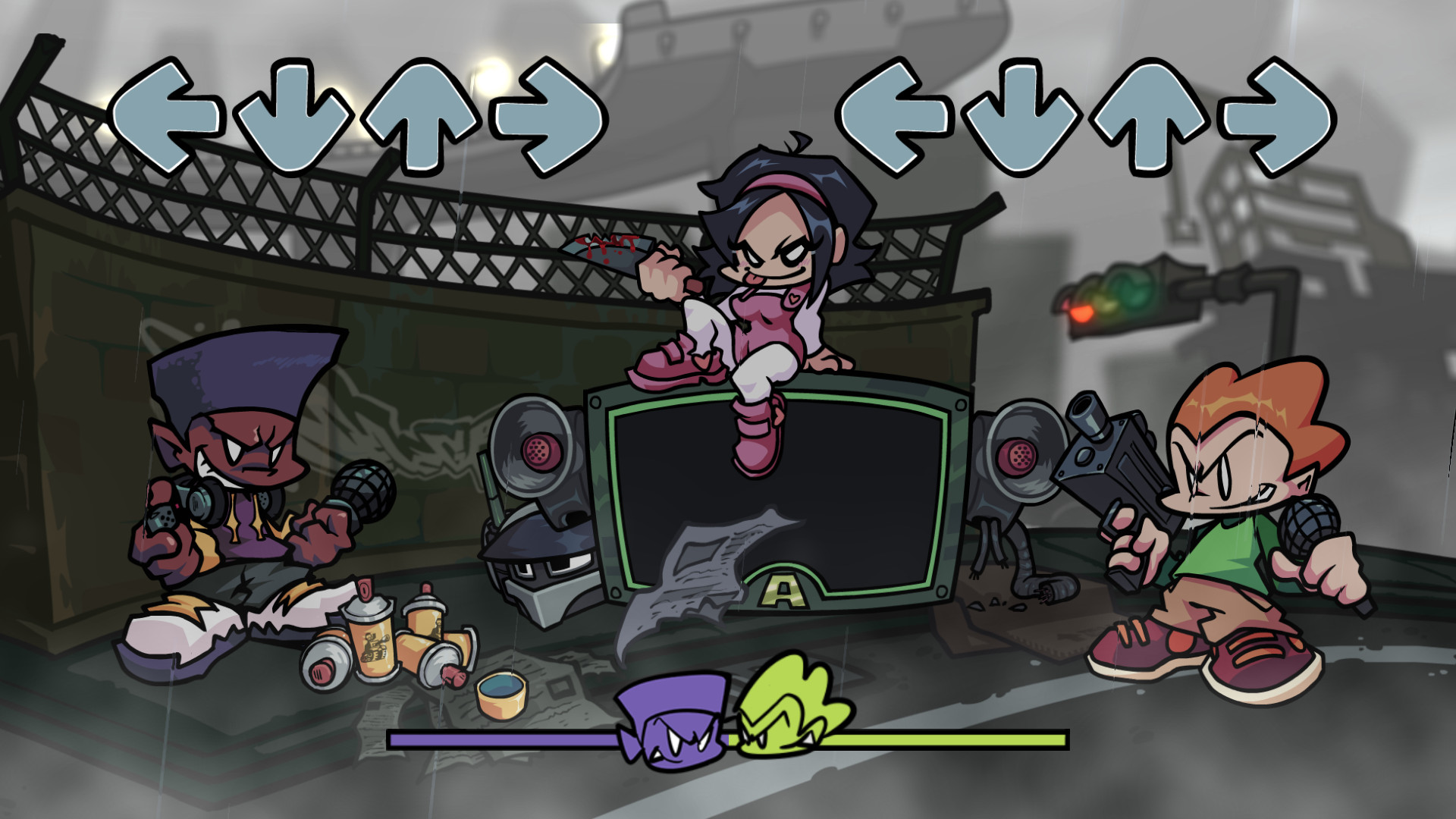 Erect Mode Psych Port Mod for Friday Night Funkin' | FNF Mods