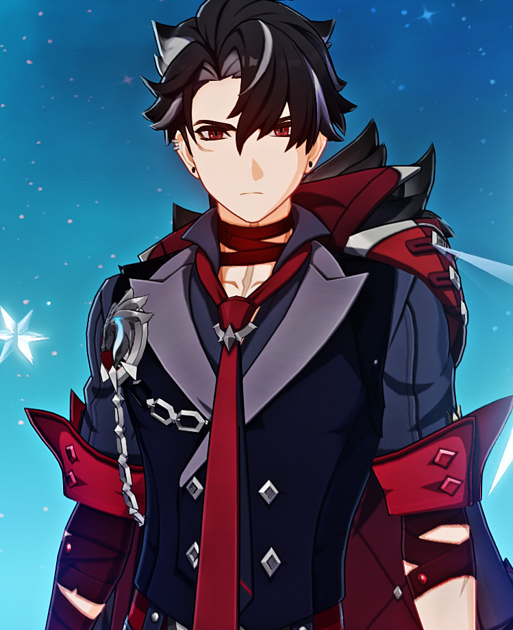 CRIMSON Wriothesley + FACE EDIT Mod for Genshin Impact | GI Mods