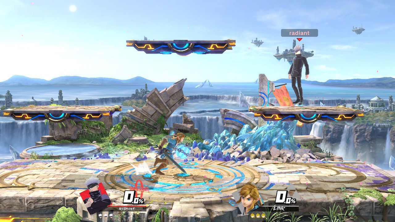 Fortnite Satoru Gojo UI Mod for Super Smash Bros. Ultimate | SSBU Mods