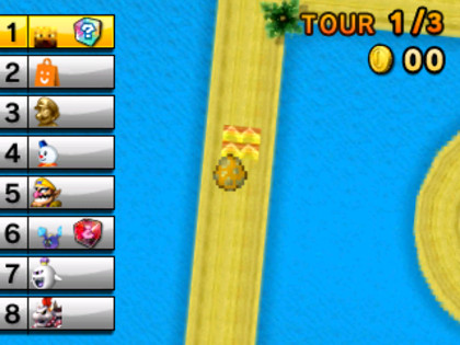 Minecraft blaze Mod for Mario Kart 7 | MK7 Mods