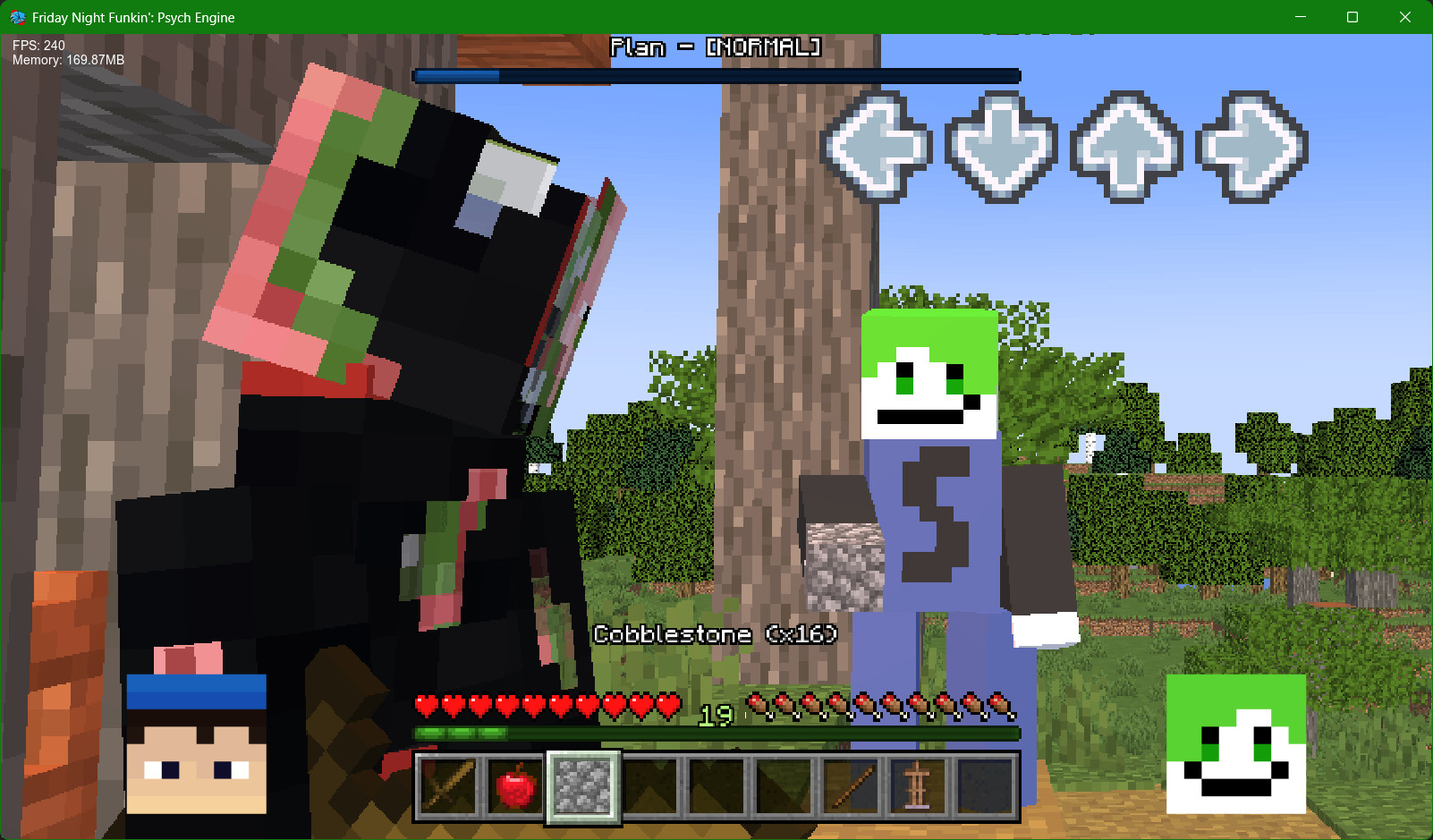 Homie Craft Mod for Friday Night Funkin' | FNF Mods