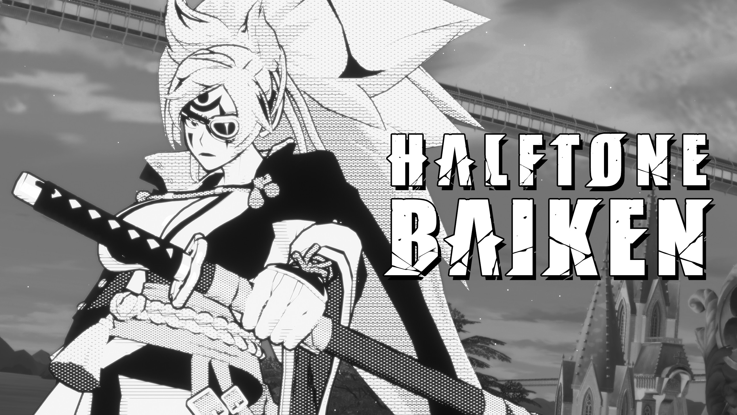 Halftone Baiken Mod for GUILTY GEAR -STRIVE- | GGST Mods