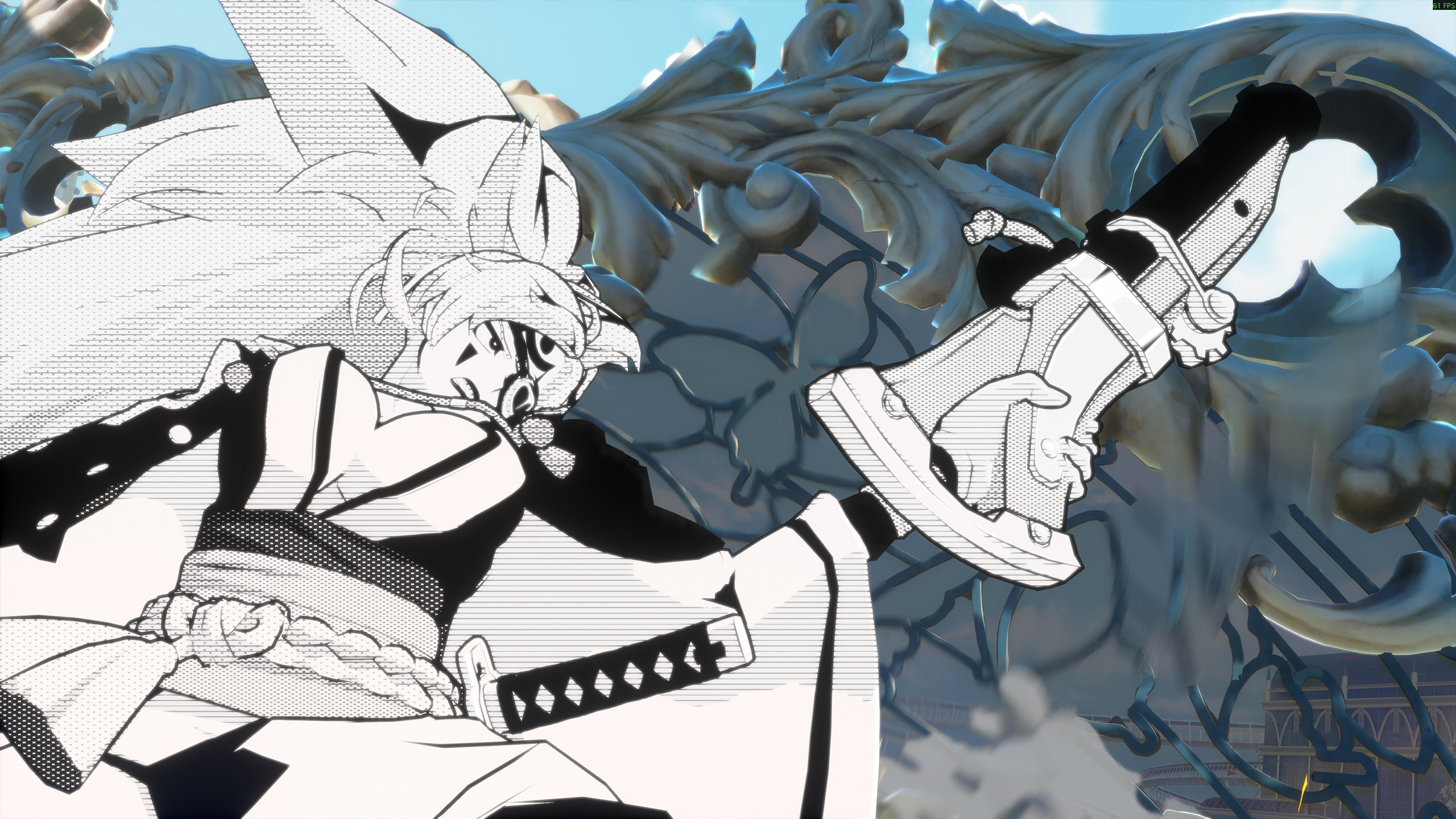 Halftone Baiken Mod for GUILTY GEAR -STRIVE- | GGST Mods