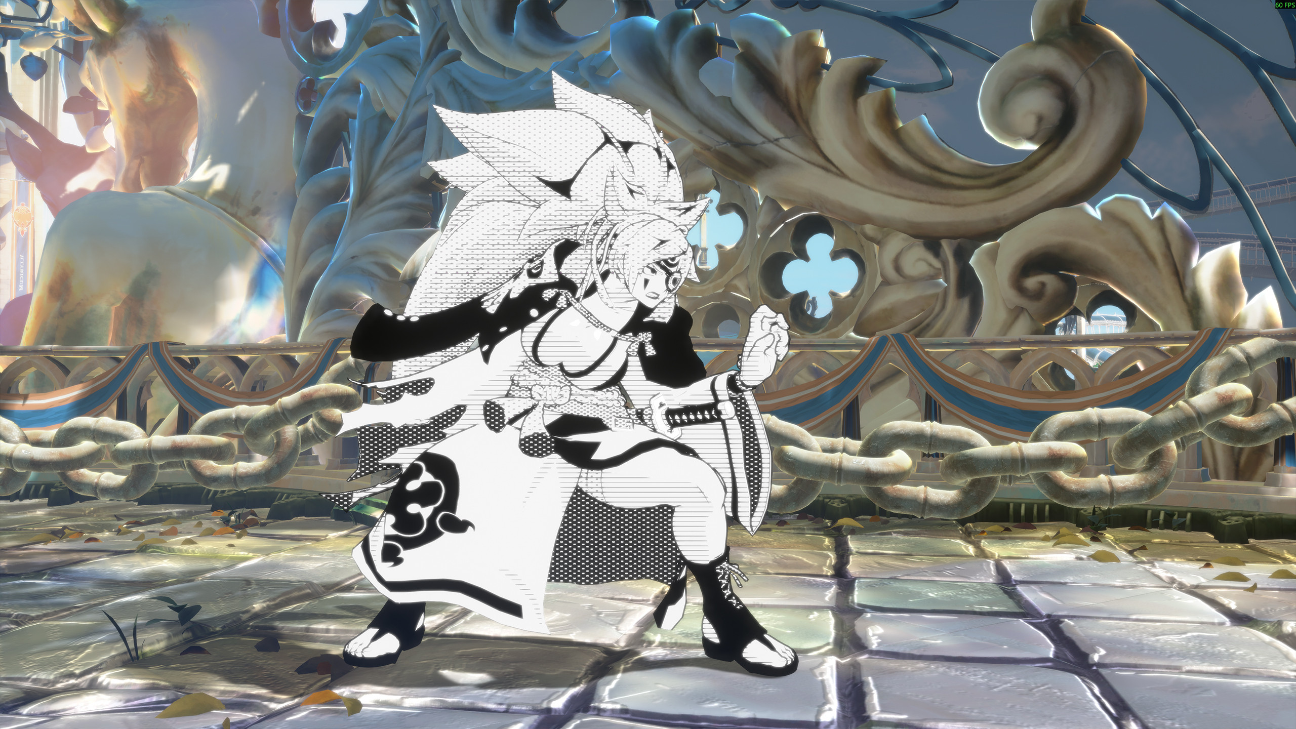 Halftone Baiken Mod for GUILTY GEAR -STRIVE- | GGST Mods
