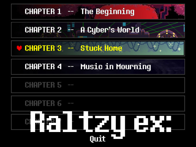 Chapter bg to chp select!! Mod for Deltarune | DR Mods