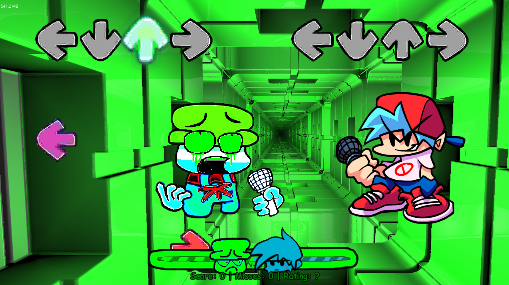 Vs. Greenbi: Greenified Mod for Friday Night Funkin' | FNF Mods