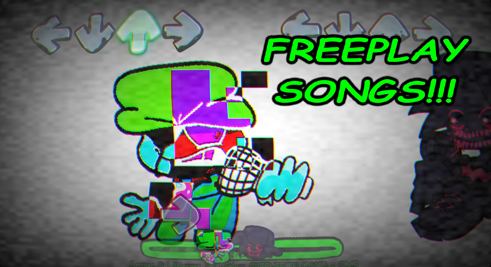 Vs. Greenbi: Greenified Mod for Friday Night Funkin' | FNF Mods