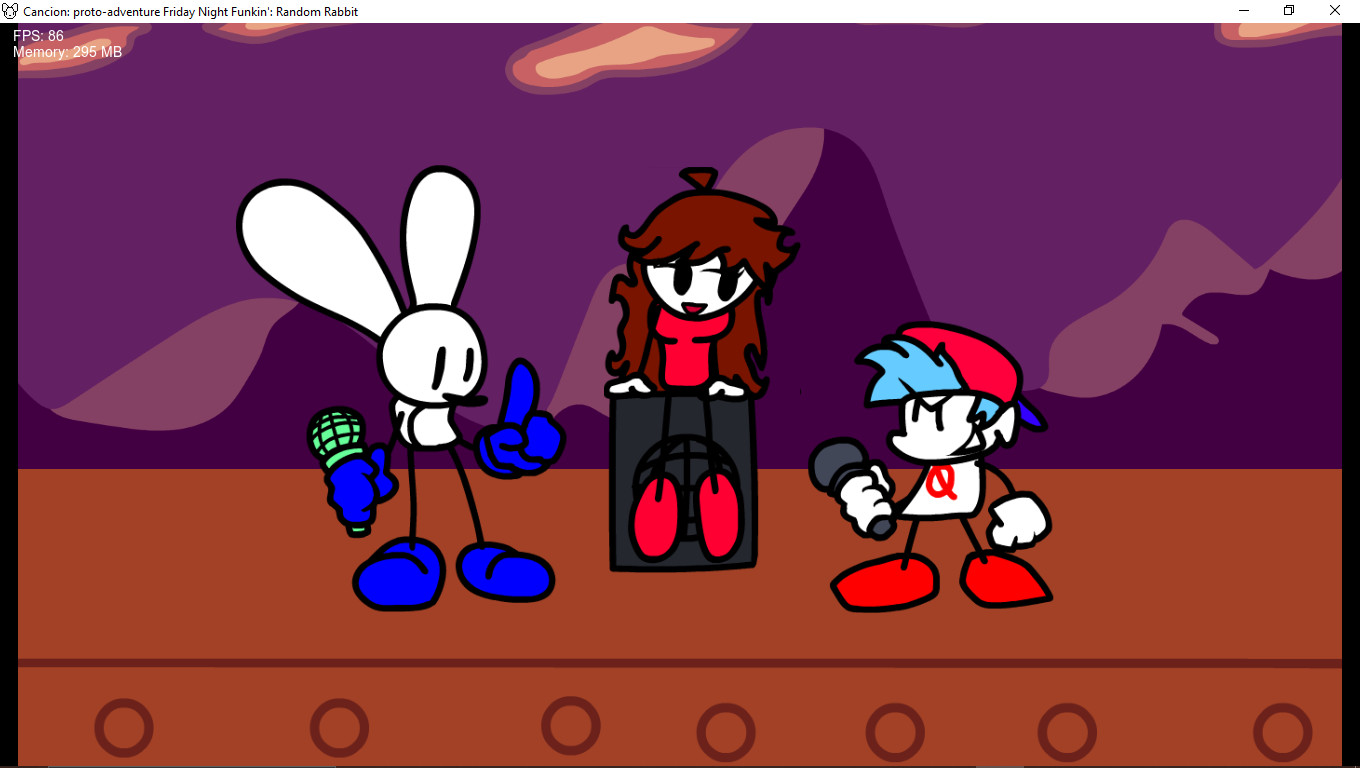 Random Rabbit v2 Mod for Friday Night Funkin' | FNF Mods