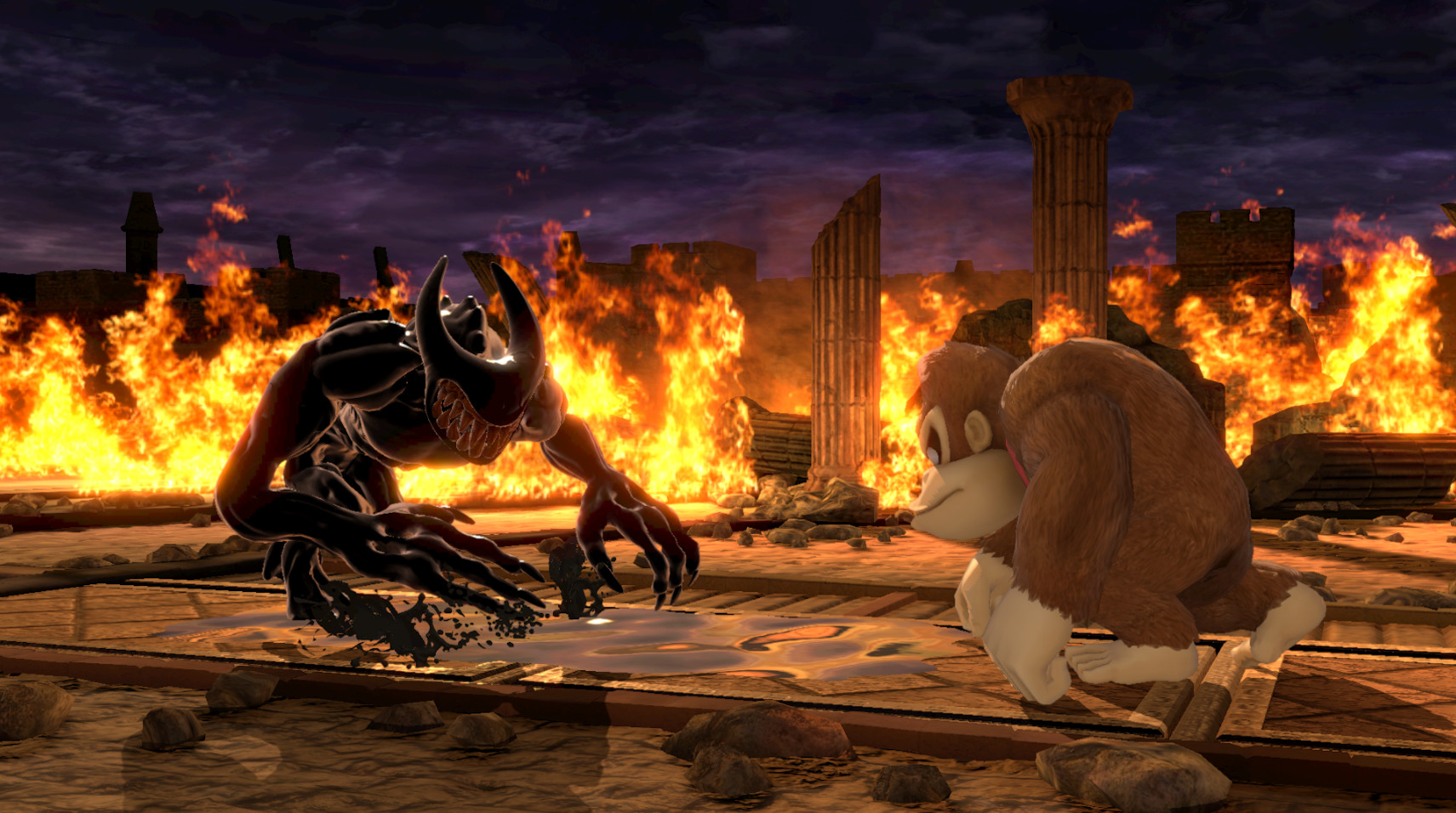 Bendy the Ink Demon Over Inkling Mod for Super Smash Bros. Ultimate ...