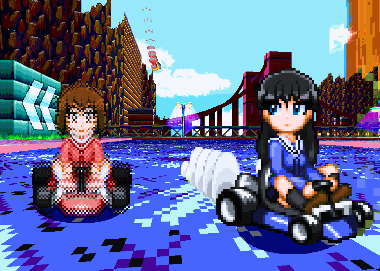 Ms. Yukari's Daioh Drifters Mod for Dr. Robotnik's Ring Racers | DRRR Mods