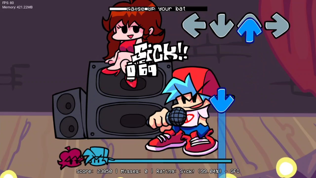 Raise Up Your Bat (bf cover) Mod for Friday Night Funkin' | FNF Mods