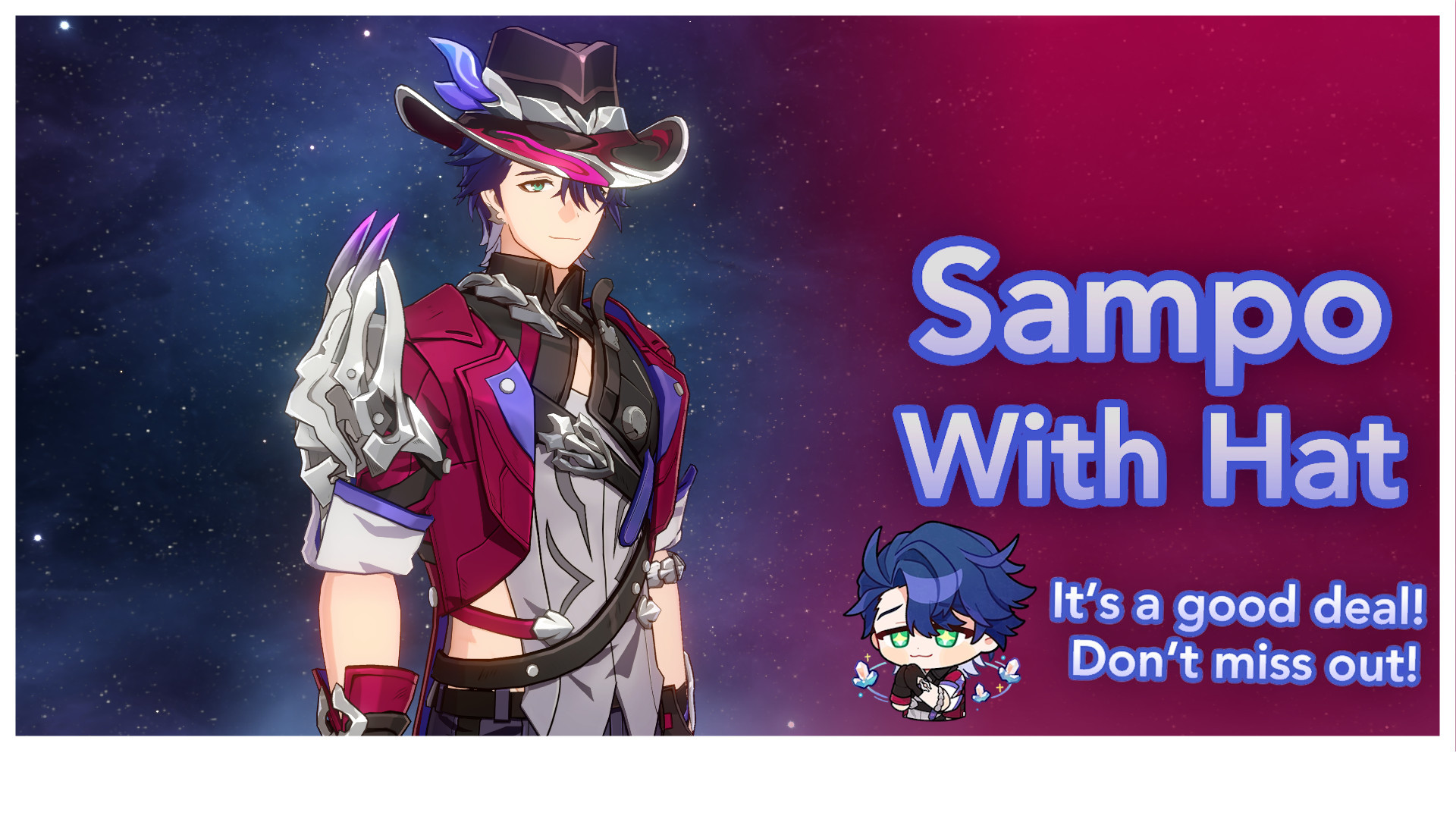 Sampo with Hat Mod for Honkai Star Rail | HSR Mods