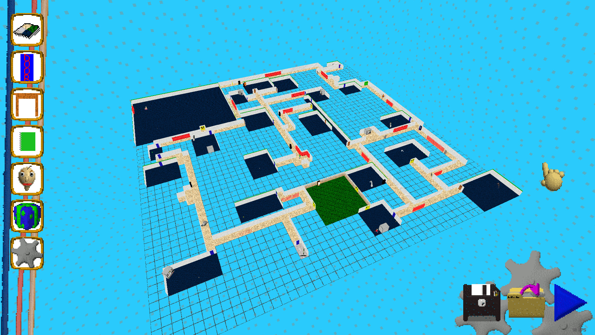 Baldi's Crazy Map Mod for Baldi's Basics | Baldi Mods