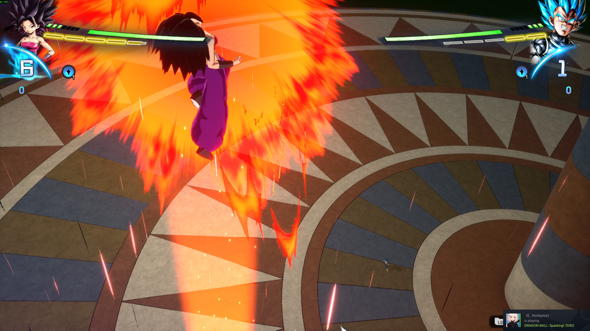 Base Caulifla Inspire aura Mod for Dragon Ball: Sparking! ZERO | DBSZ Mods