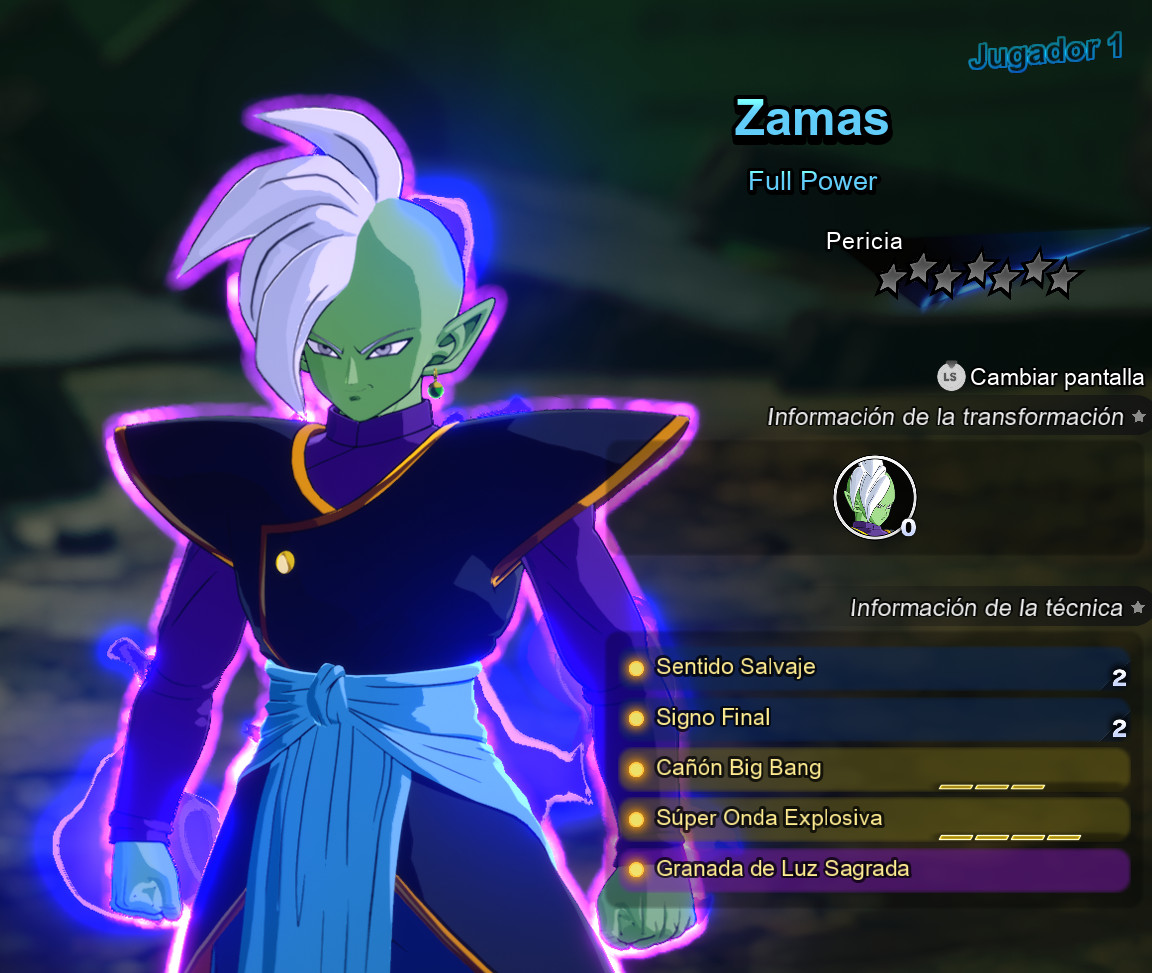 Zamas Body Possession Mega Pack + Full Power!! Mod for Dragon Ball ...
