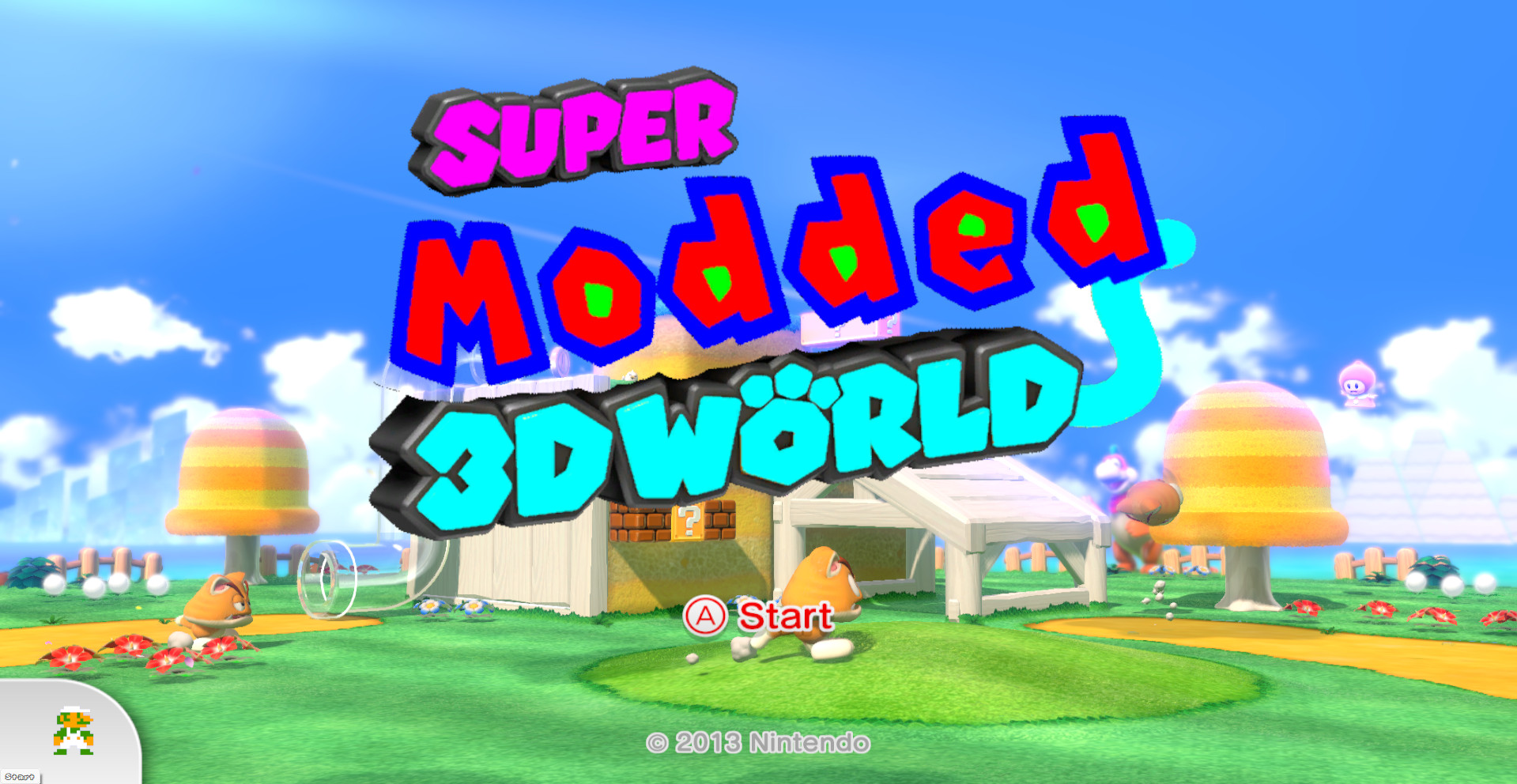 Super Modifications 3D World Mod for Super Mario 3D World | SM3DW Mods