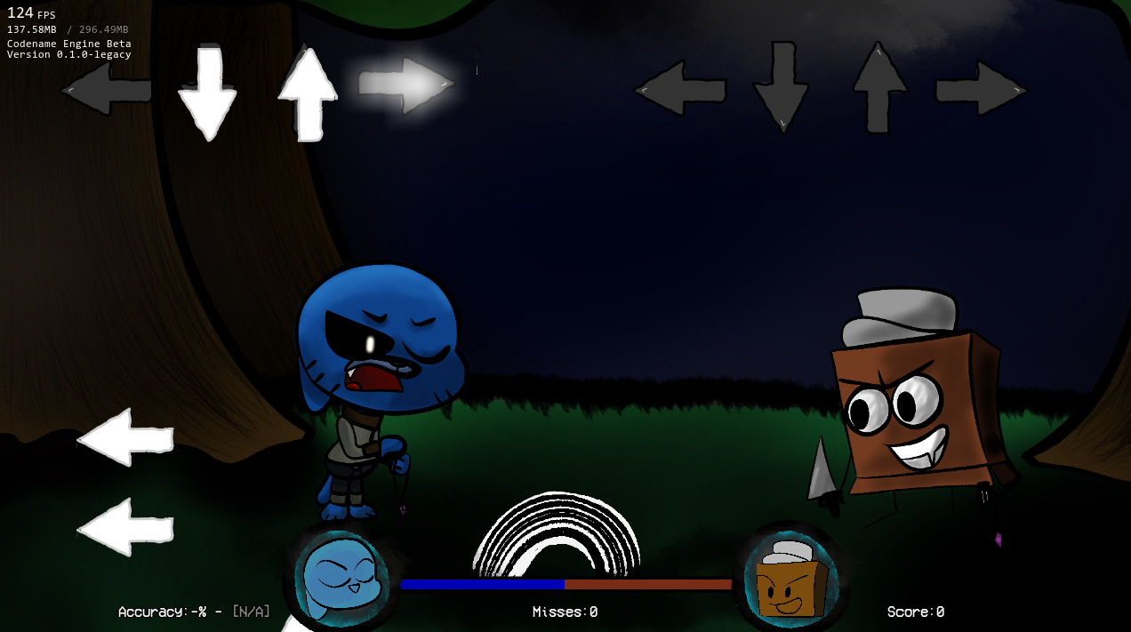 Elmore's Grievances Reboot (PILOT) Mod for Friday Night Funkin' | FNF Mods