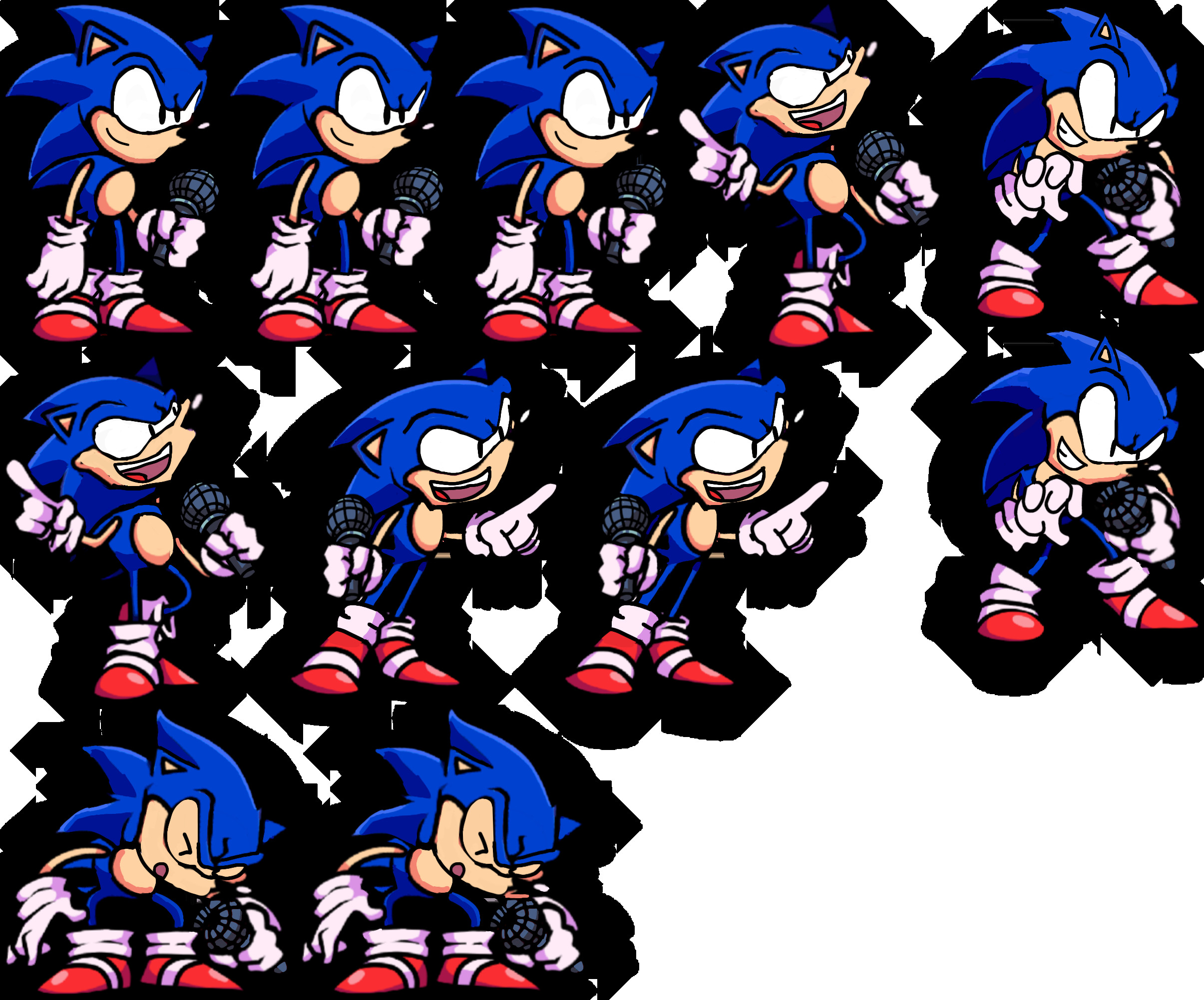 Playable Sonic In Sonic Exe Style Mod for Friday Night Funkin' | FNF Mods