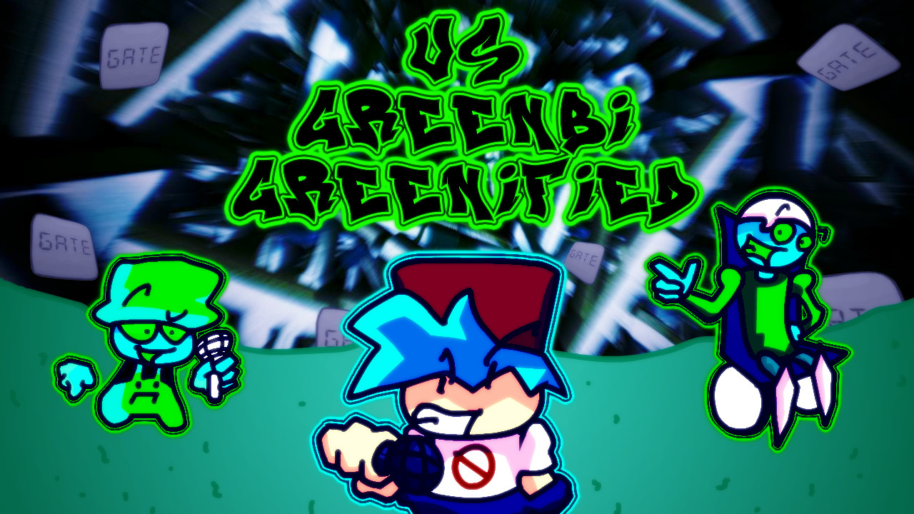 Vs. Greenbi: Greenified Mod for Friday Night Funkin' | FNF Mods