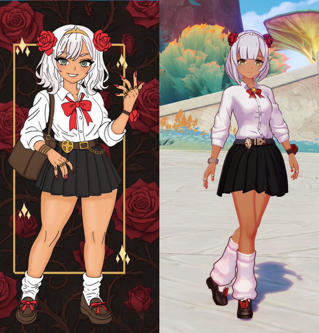 Gyaru Noelle Mod for Genshin Impact | GI Mods