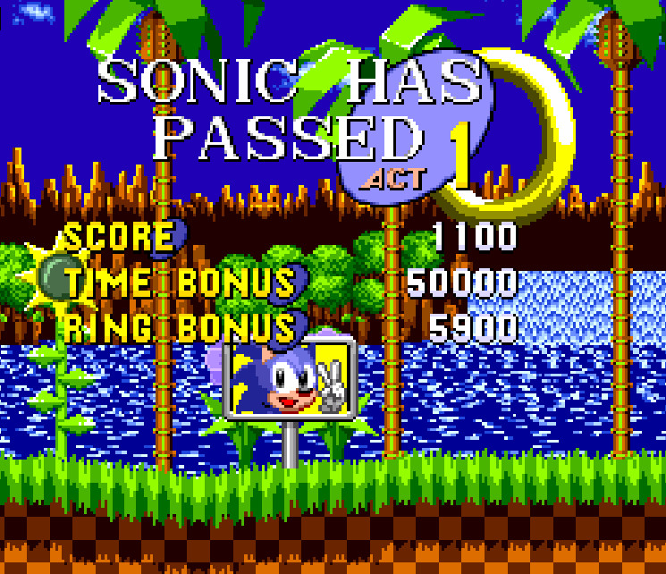 OG Sonic 1 HUD Mod for Sonic the Hedgehog Forever | S1F Mods