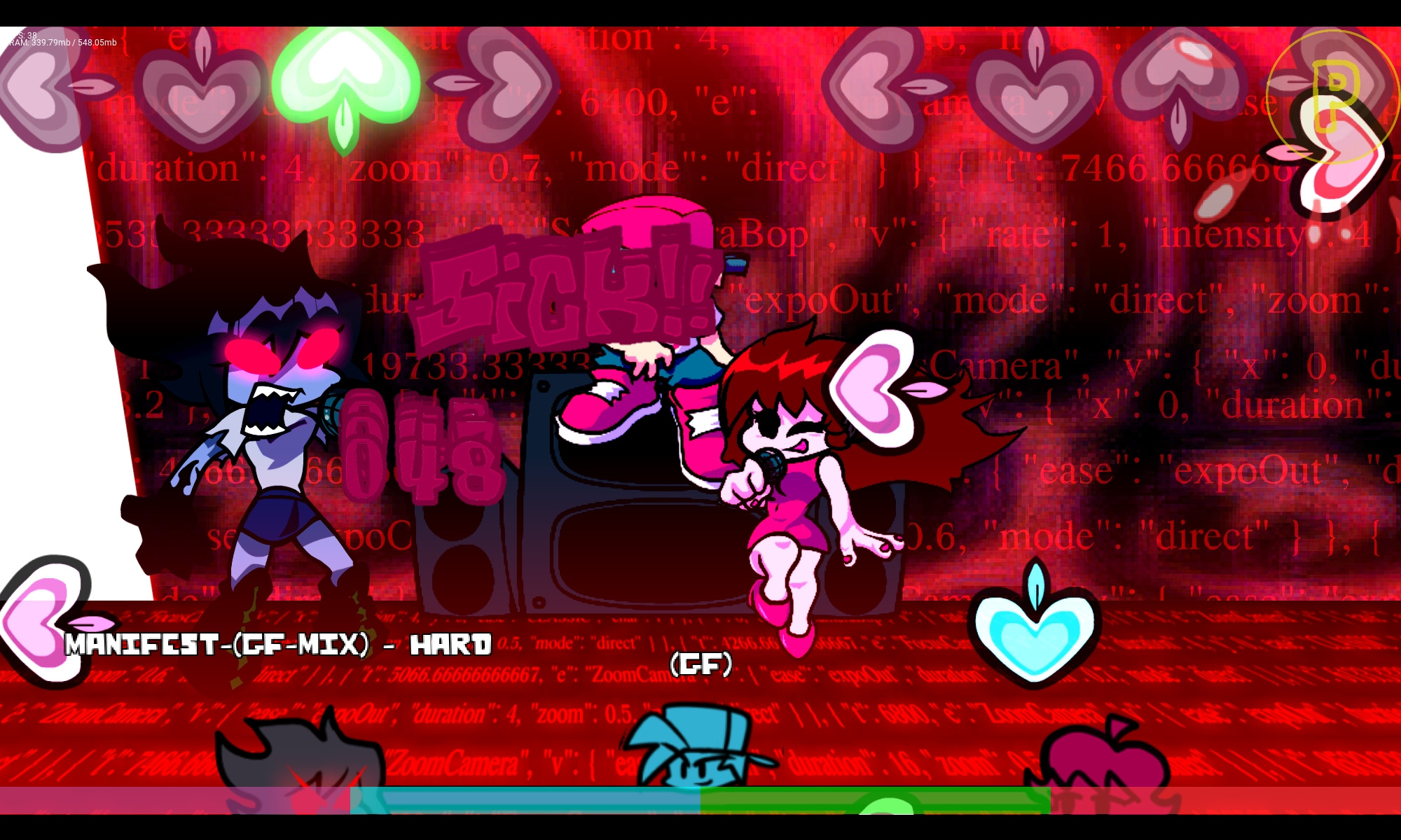 Girlfriend mix mlod (MM) Mod for Friday Night Funkin' | FNF Mods