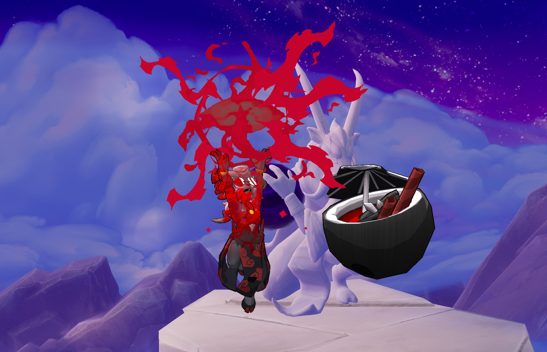 Black Pool Party Absa Mod for Rivals of Aether II | ROA2 Mods