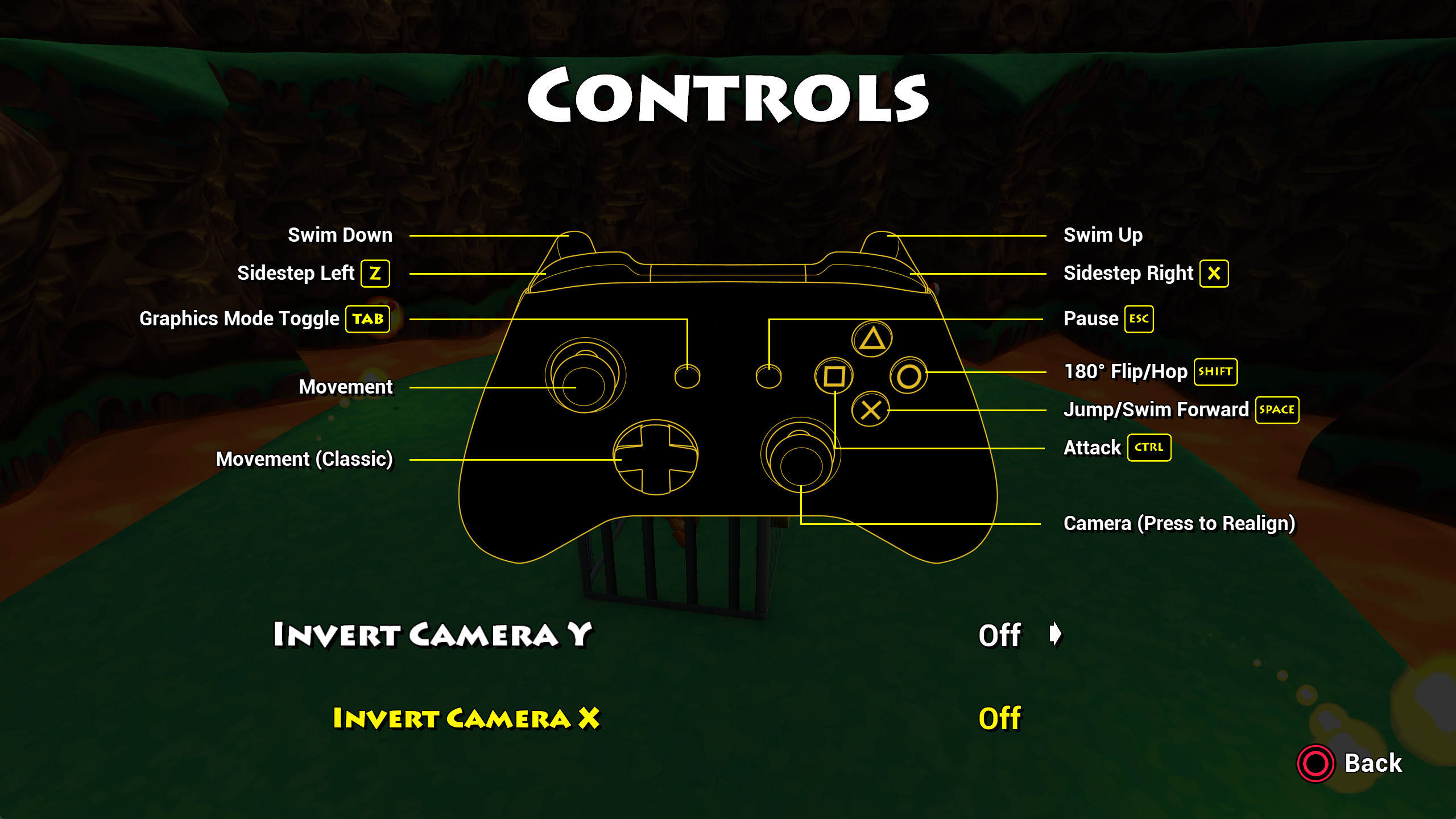 Playstation Button Prompts Mod for Croc Legend of the Gobbos | Croc Mods