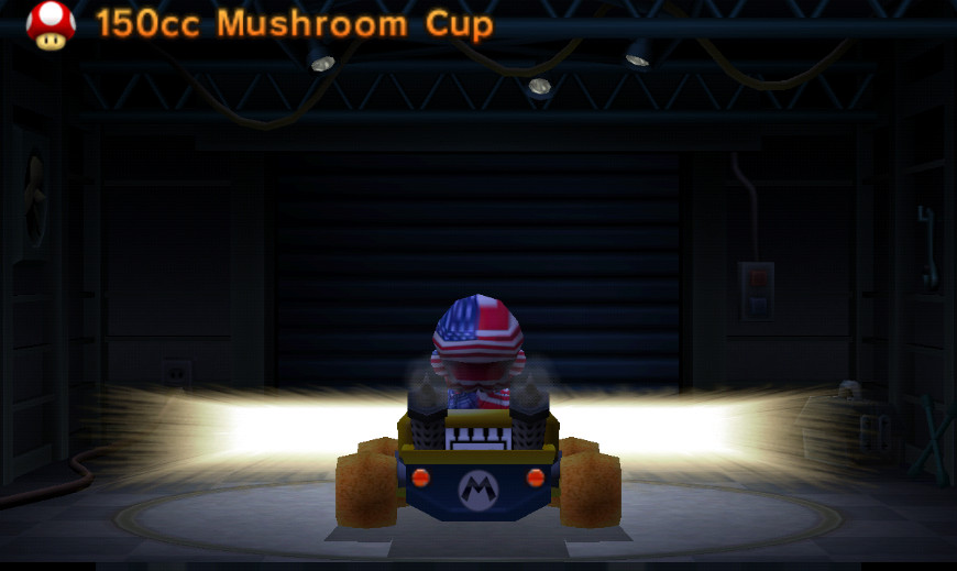 American flag mario Mod for Mario Kart 7 | MK7 Mods