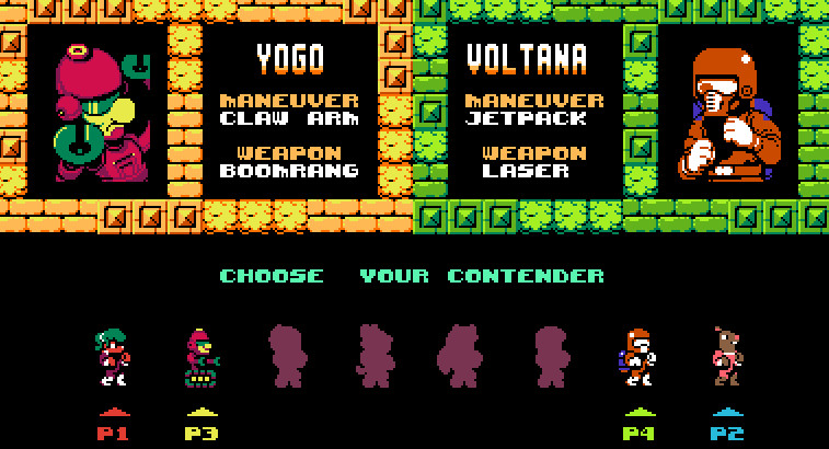 Hyper Contender+ Mod for UFO 50 | UFO 50 Mods