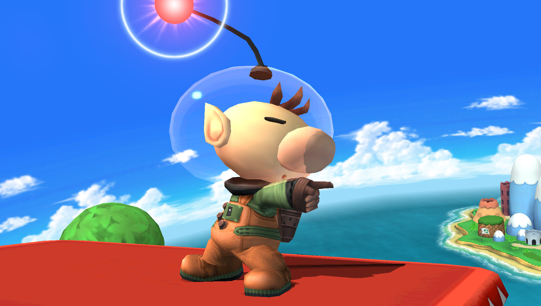 Orange Olimar Mod for Super Smash Bros. Brawl | Brawl Mods