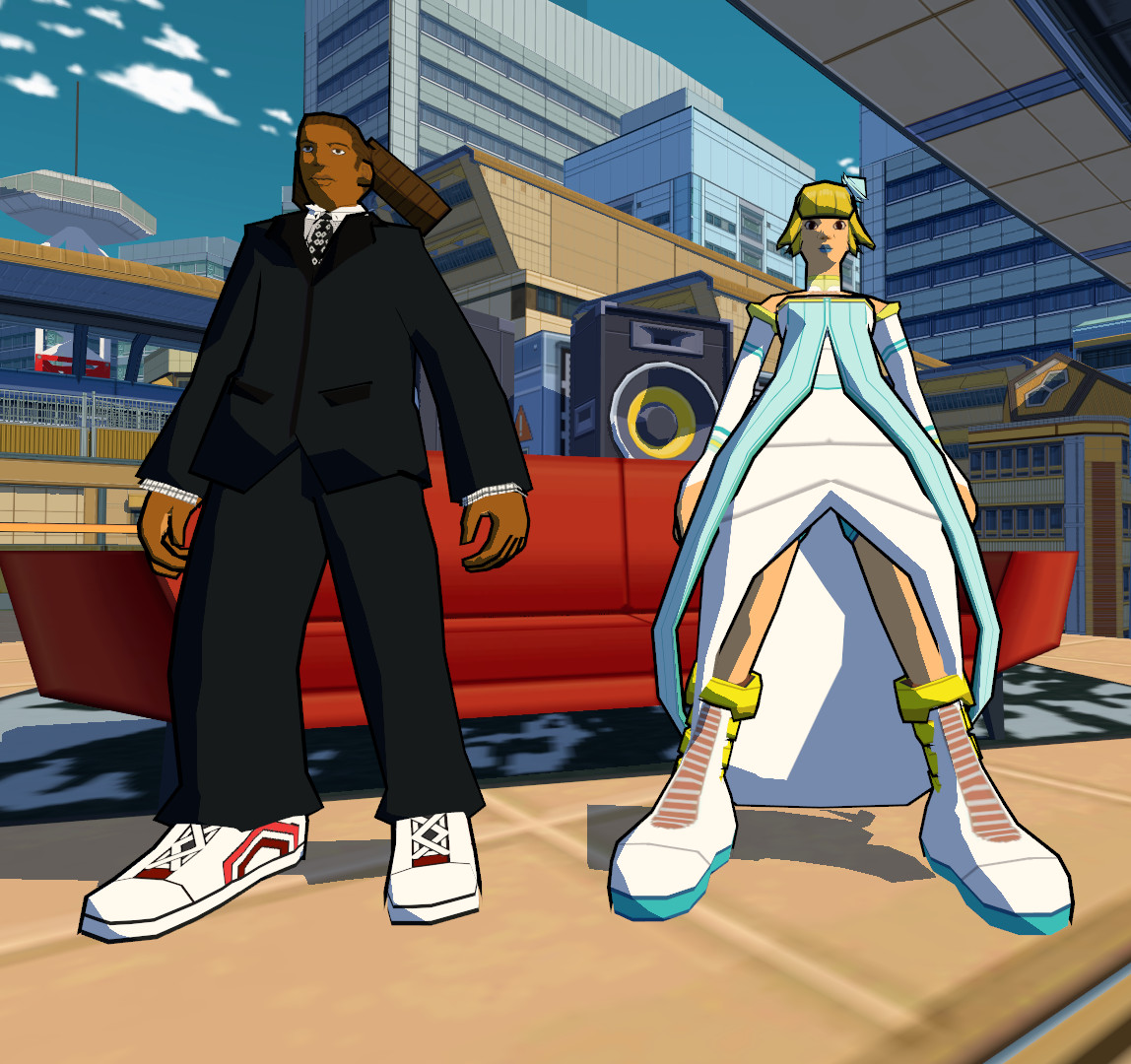 Wedding Bel & Tuxedo Tryce Mod for Bomb Rush Cyberfunk | BRC Mods