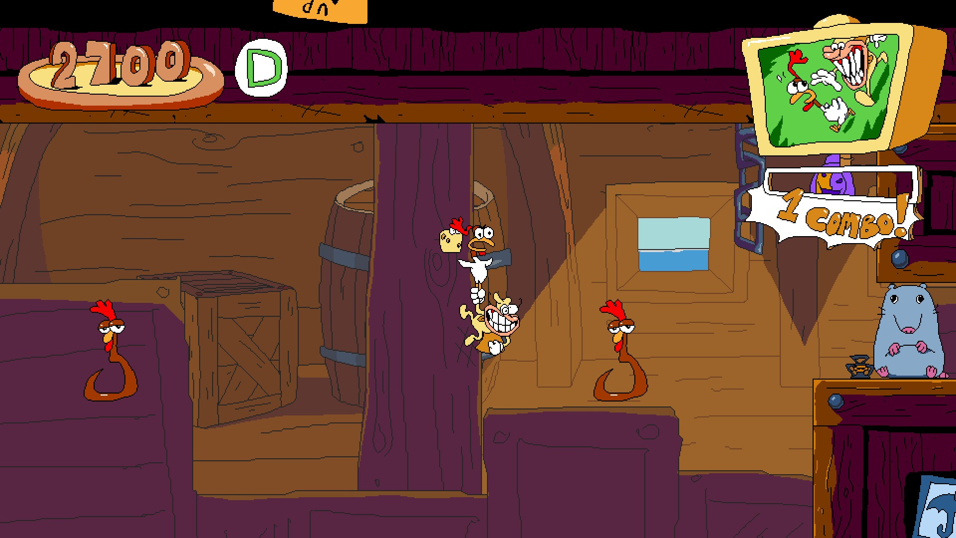 The Crate Escape (AFOM) Mod for Pizza Tower | PT Mods