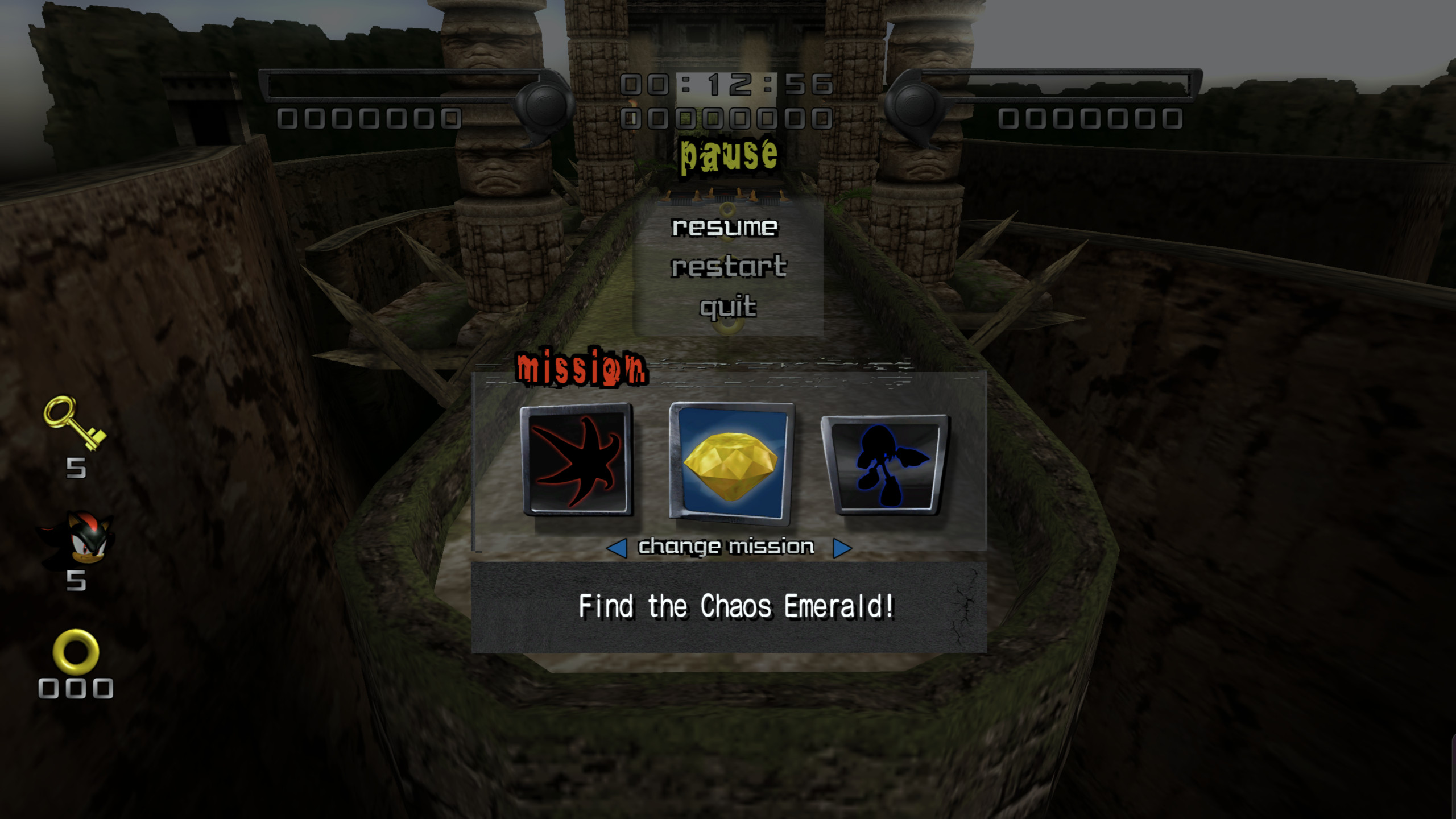 HD GUI for ShadowTH/Reloaded Mod for Shadow The Hedgehog | ShTH Mods
