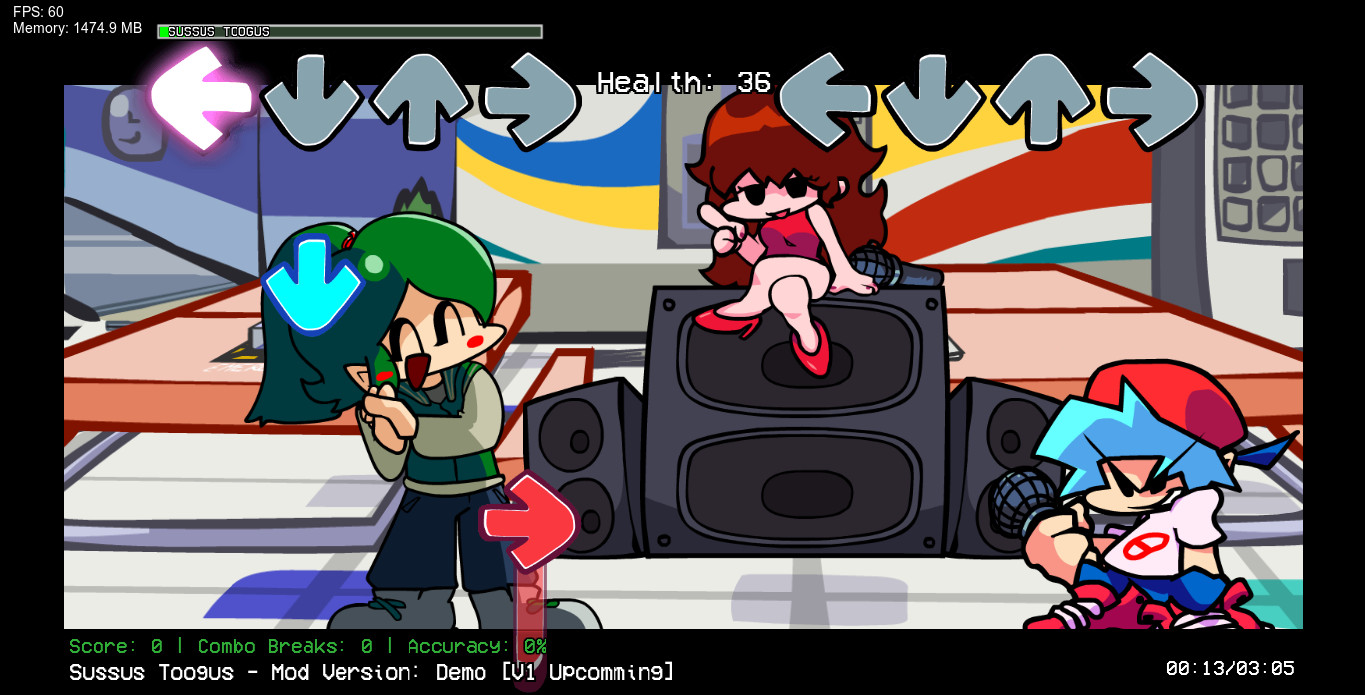 CANCELLED Vs Impostor human Rebooted (V1.1) Mod for Friday Night Funkin ...