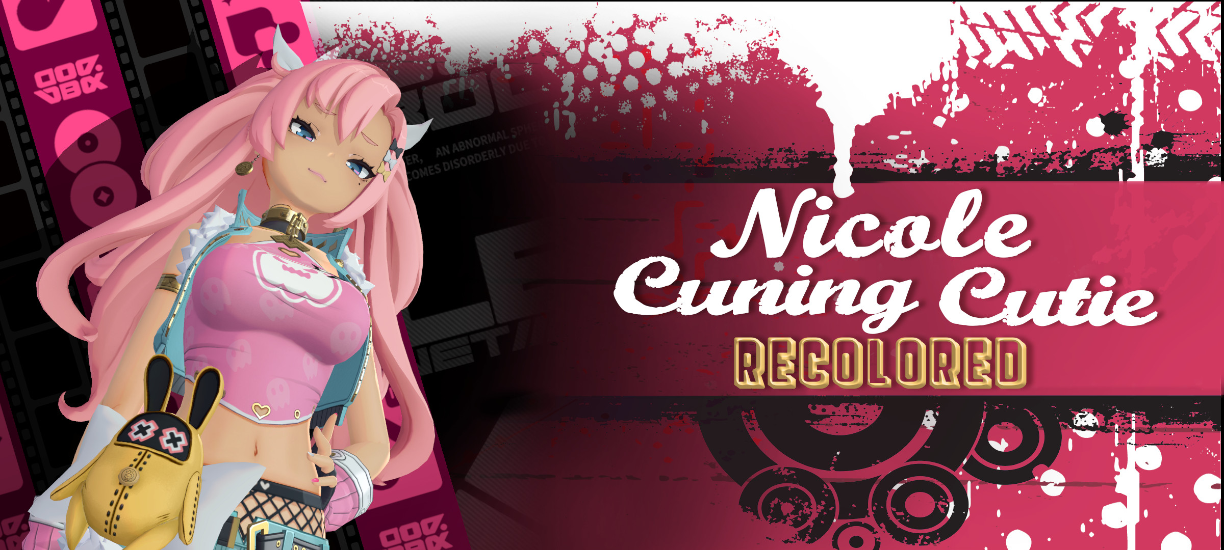 Nicole Cunning Cutie RECOLORED Mod for Zenless Zone Zero | ZZZ Mods