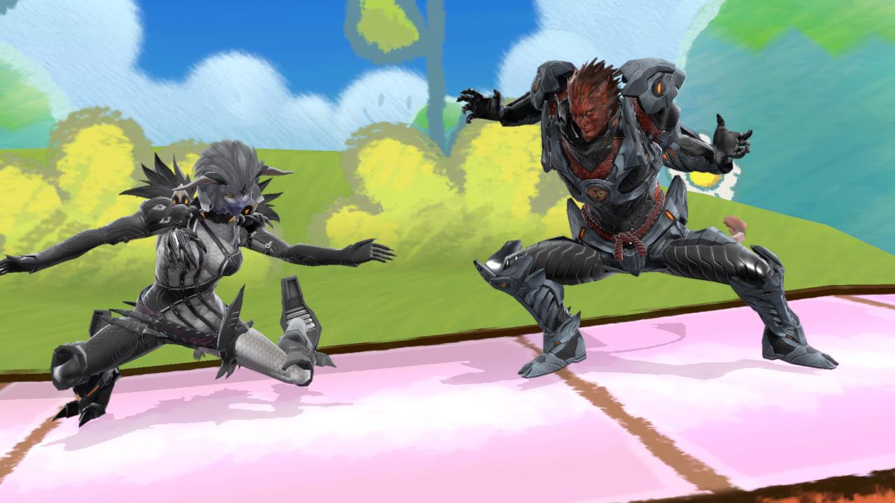 Xenoblade X - Ga Buidhe over Greninja Mod for Super Smash Bros ...