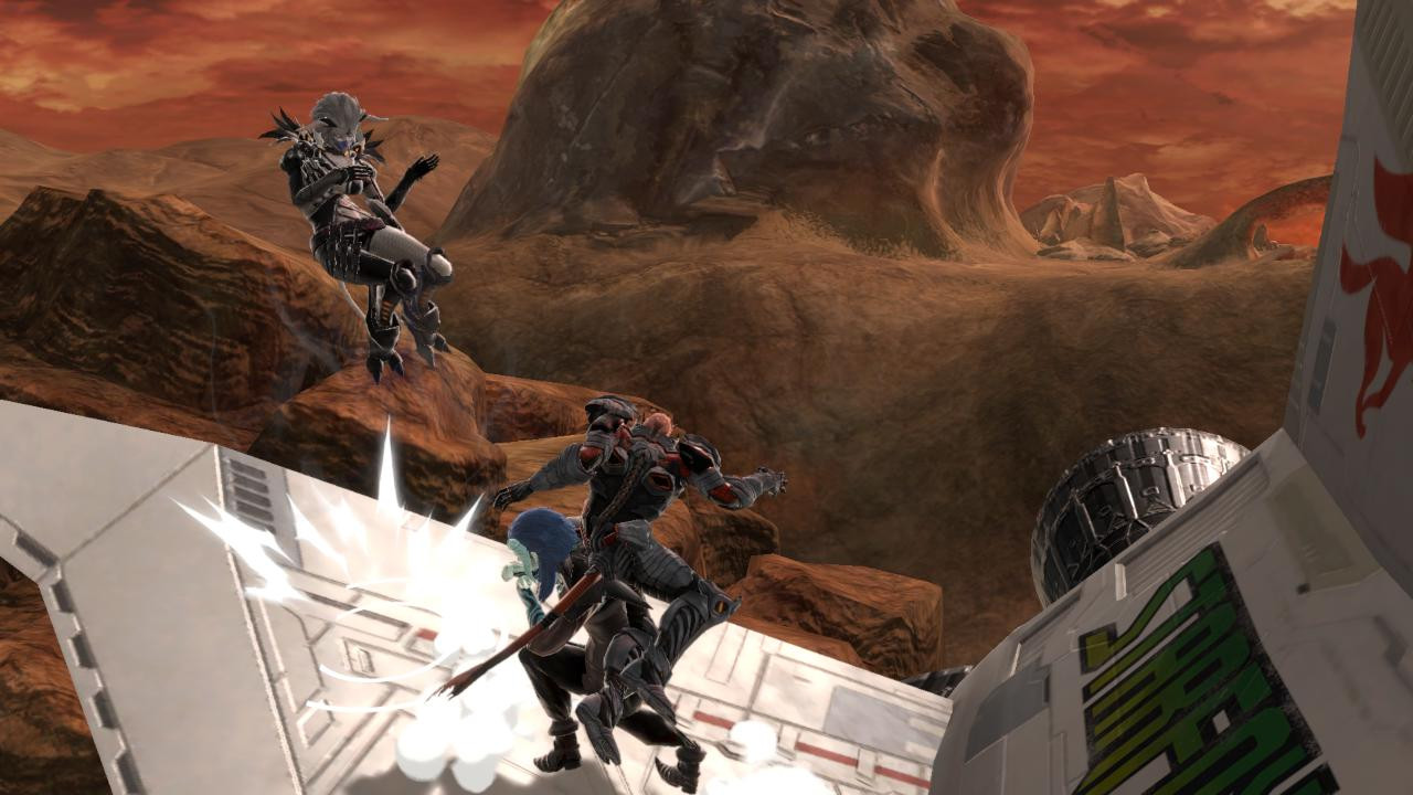 Xenoblade X - Ga Buidhe over Greninja Mod for Super Smash Bros ...