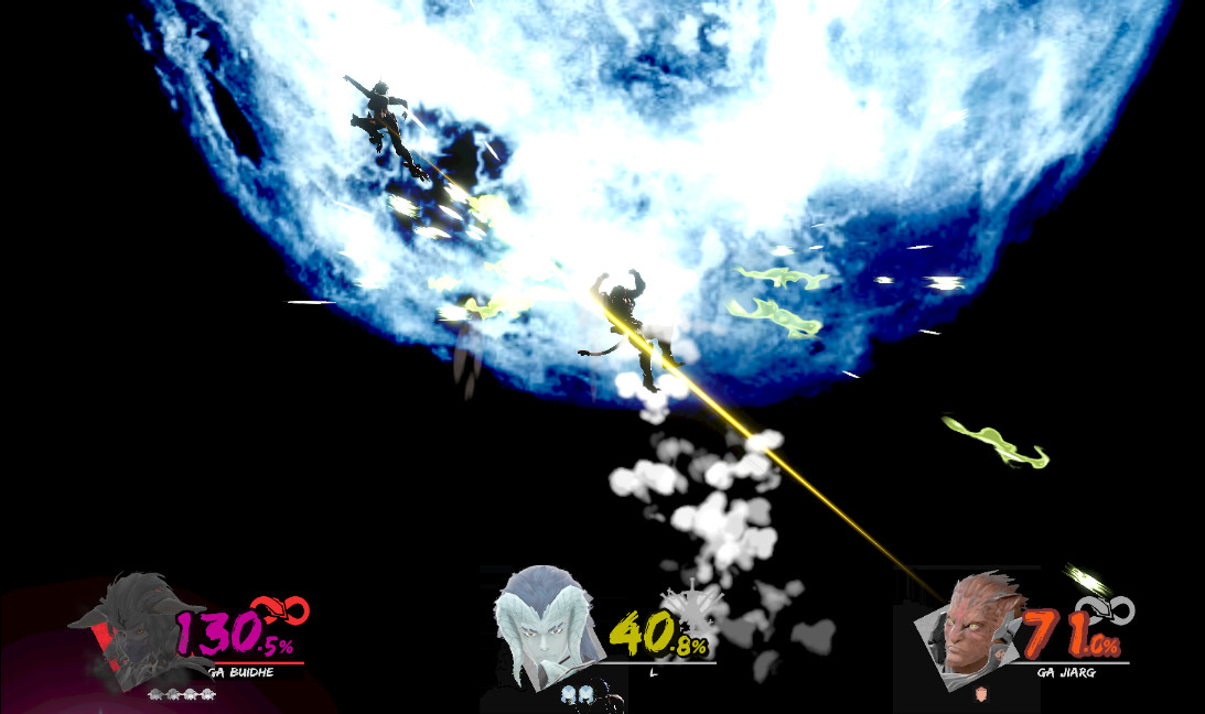Xenoblade X - Ga Buidhe over Greninja Mod for Super Smash Bros ...